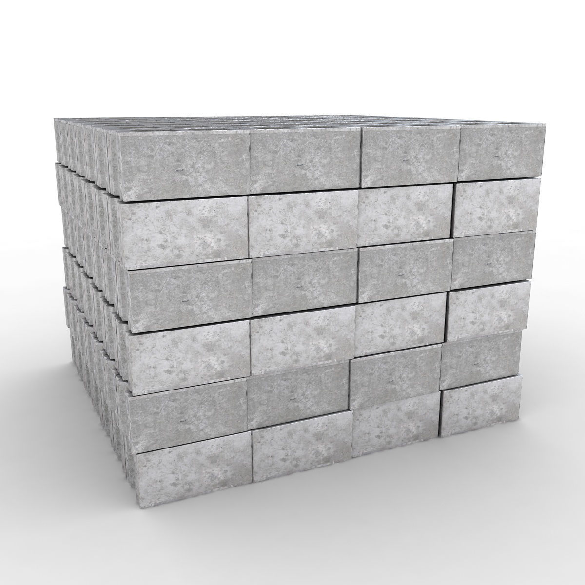 Cinder Blocks 3D model | CGTrader