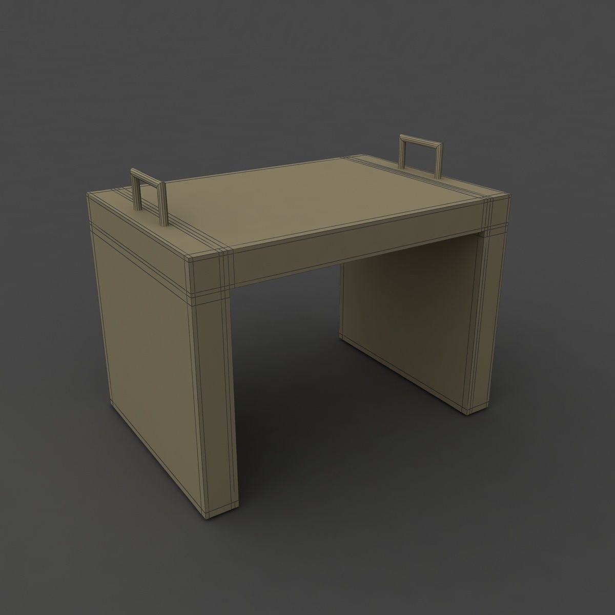 Industrial Concrete Block 3D model | CGTrader