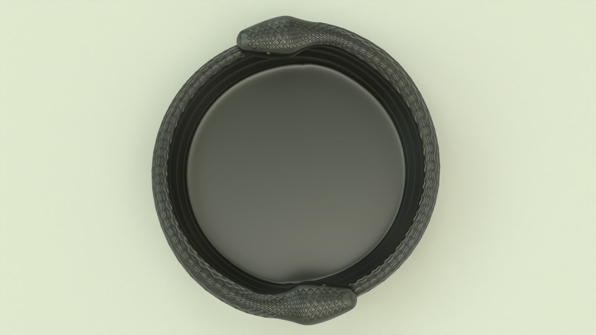 Snake plate 3D model 3D printable | CGTrader