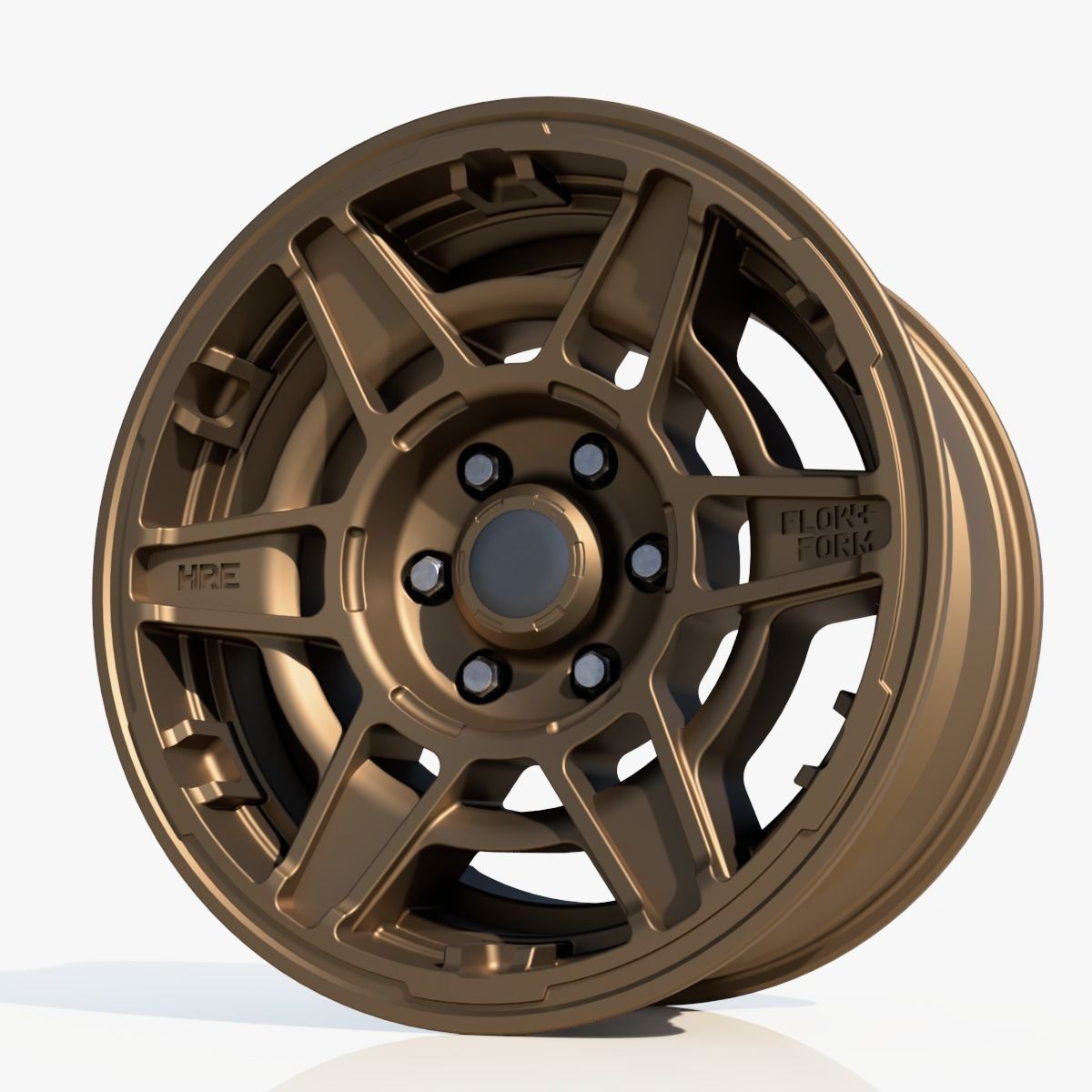HRE FT1 highpoly rim 3D model | CGTrader