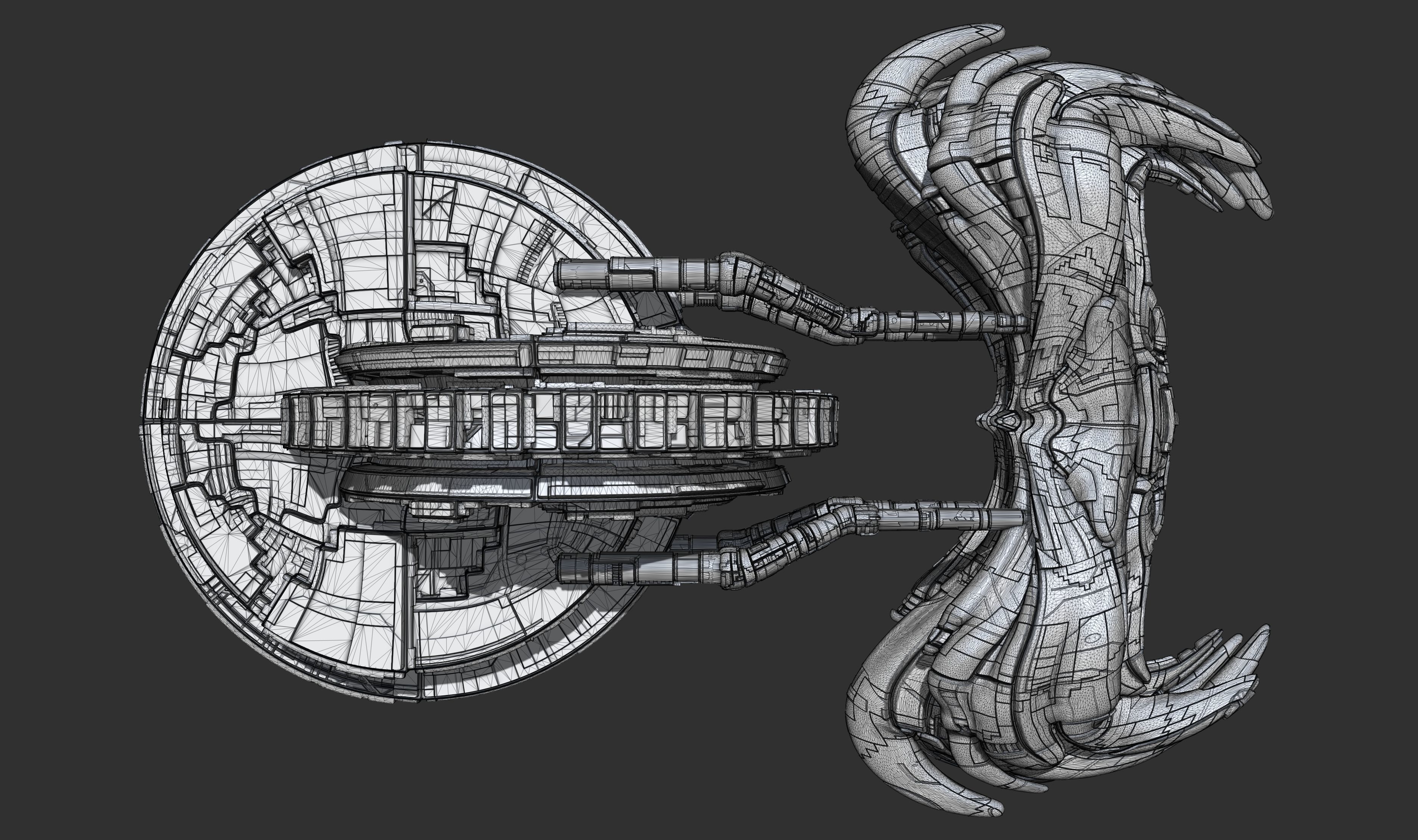 space equipment node 00183 3D model | CGTrader