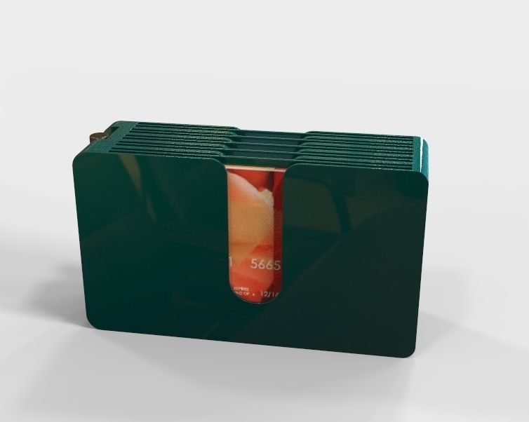 ATM-VISA Card Holder 3D model 3D printable | CGTrader