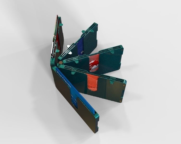 ATM-VISA Card Holder 3D model 3D printable | CGTrader