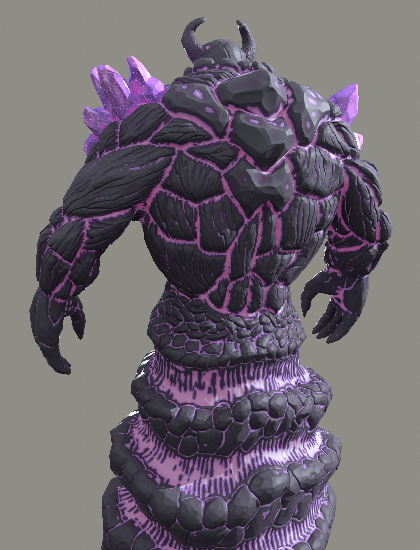 3D model Elemental Golems VR / AR / low-poly | CGTrader