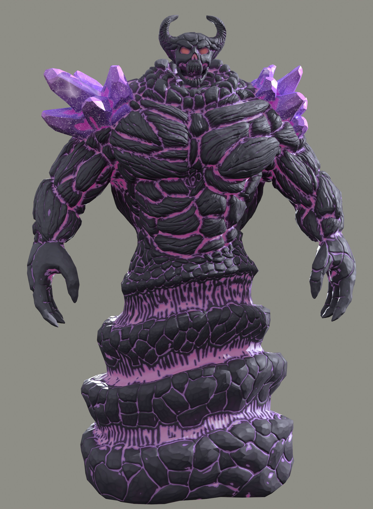 3D model Elemental Golems VR / AR / low-poly | CGTrader