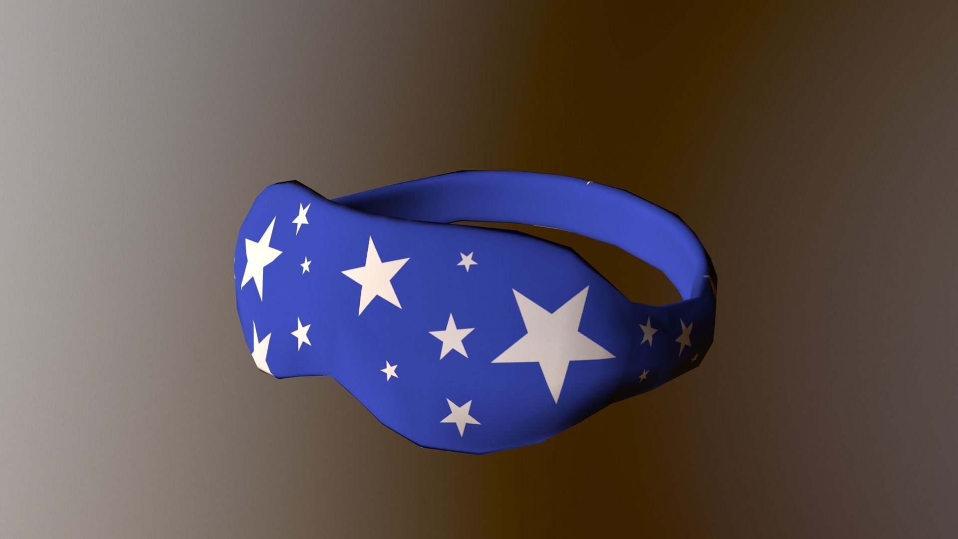 3D model Sleeping Strip-Mask VR / AR / low-poly | CGTrader