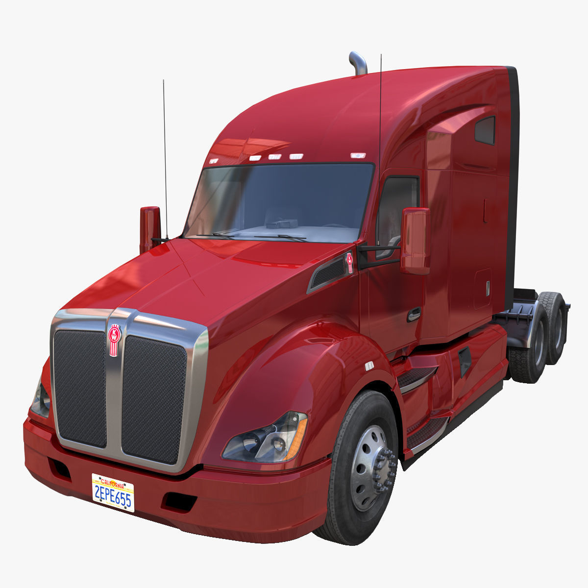 3D model Kenworth T680 VR / AR / low-poly | CGTrader
