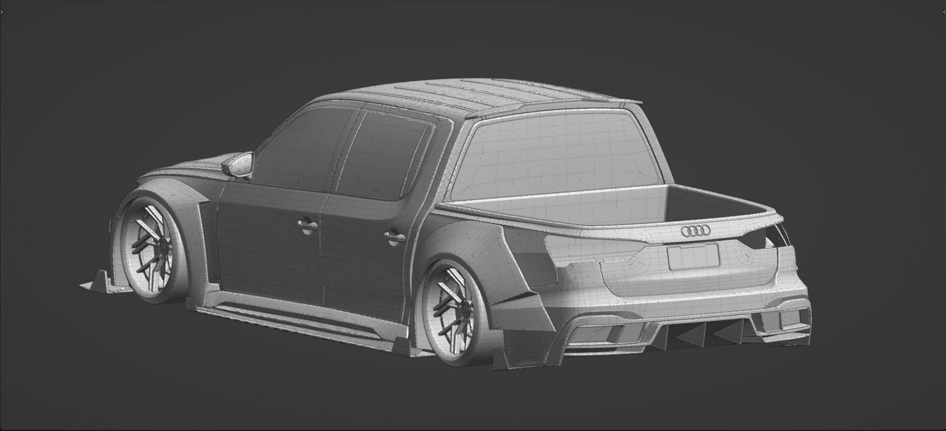 Audi RS6 Avant 2020 Pickup HugoSilva 3D model | CGTrader