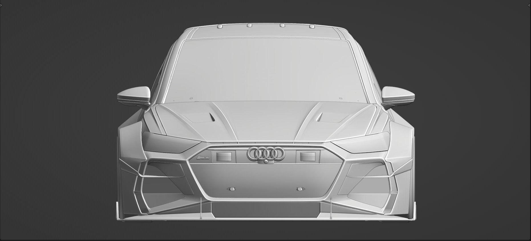 Audi RS6 Avant 2020 Pickup HugoSilva 3D model | CGTrader