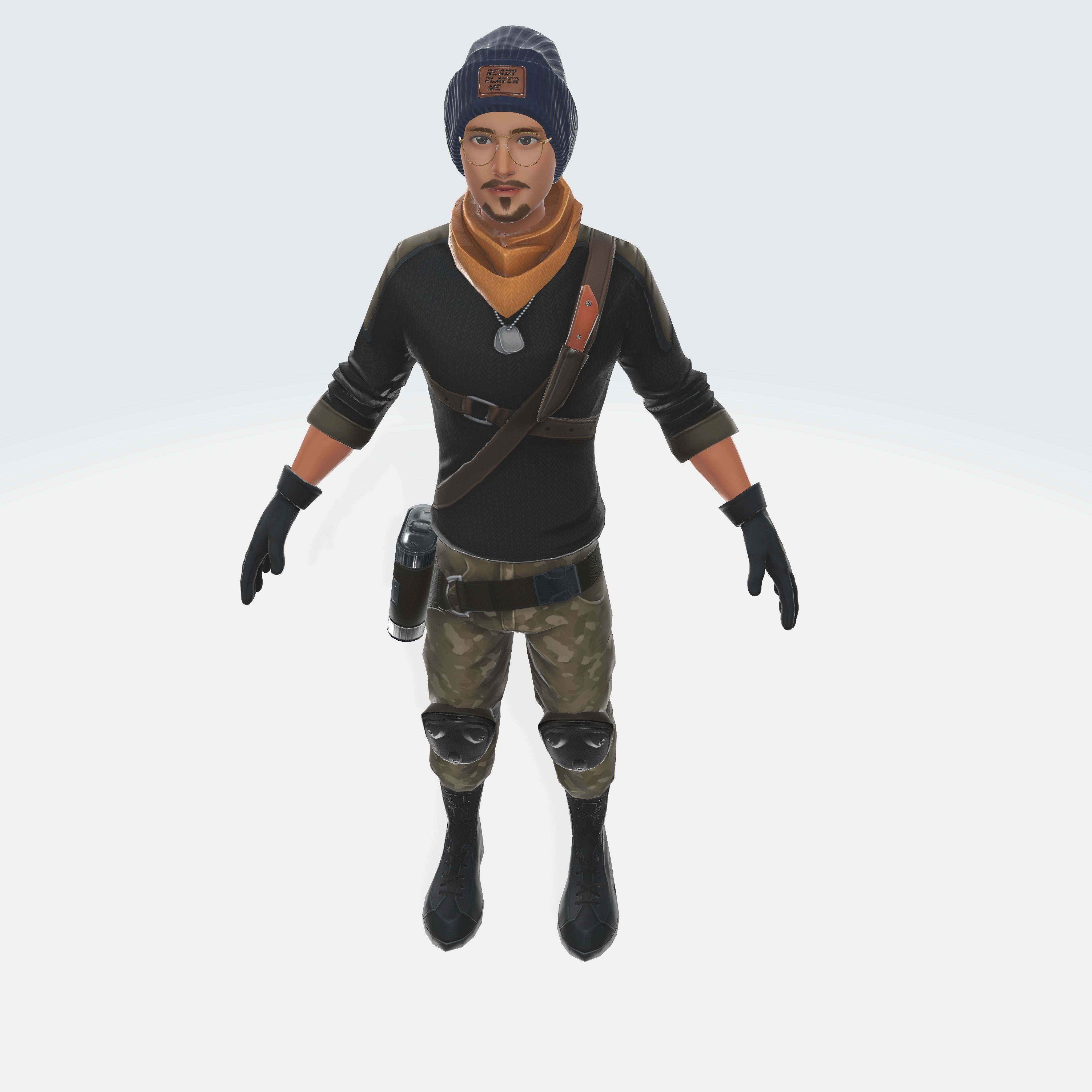 3D model SPENCER - THE EXPLORER VR / AR / low-poly | CGTrader