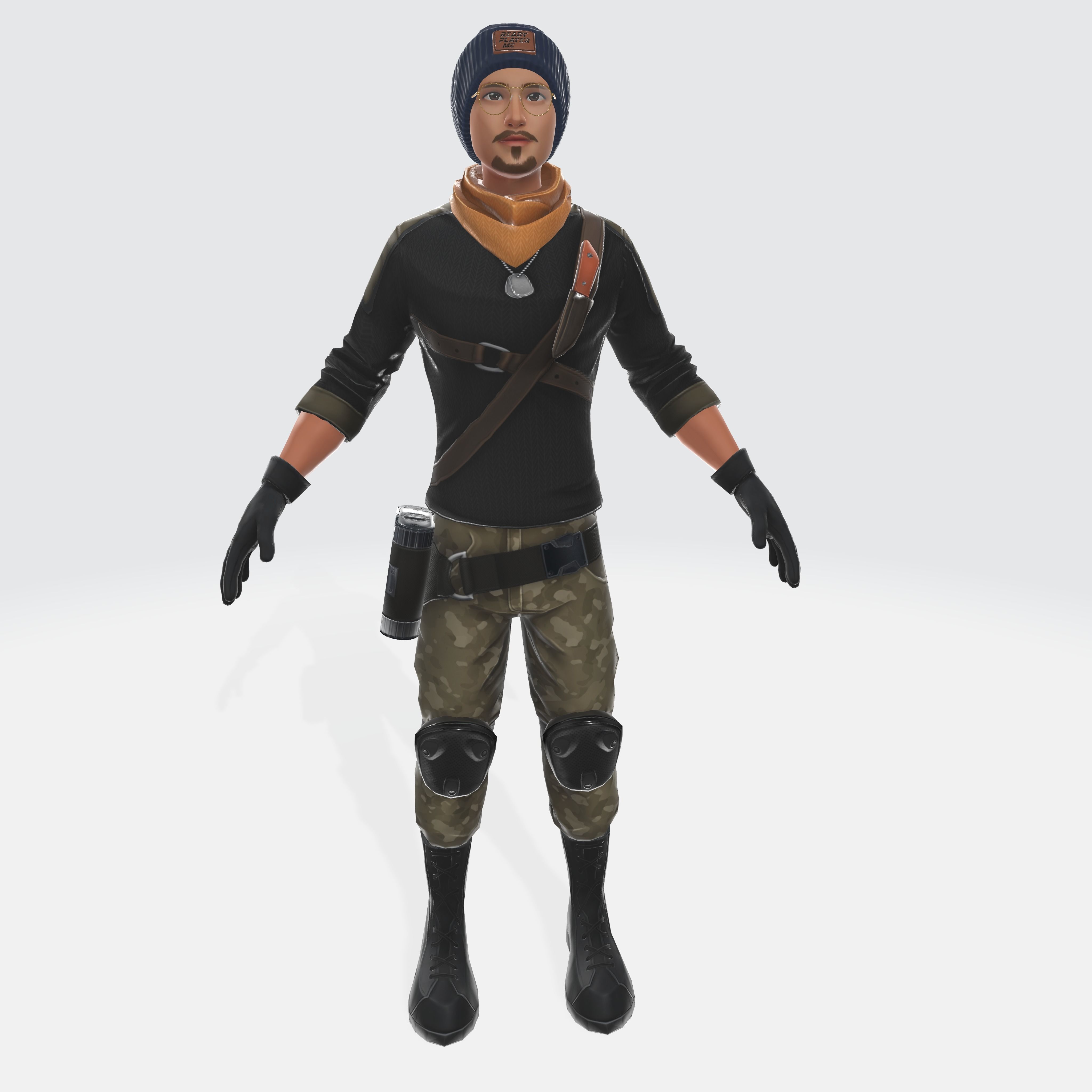 3D model SPENCER - THE EXPLORER VR / AR / low-poly | CGTrader