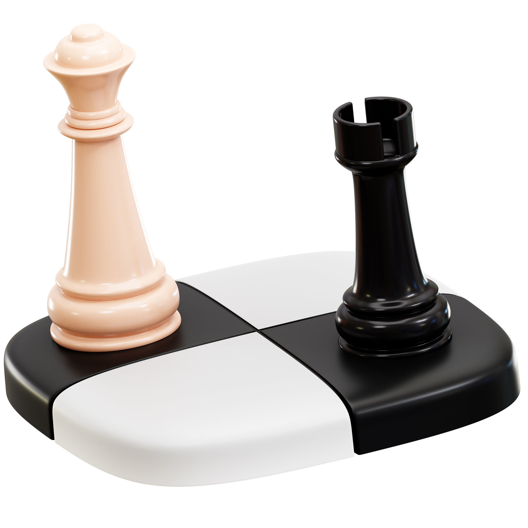 3D model Chess 3D Icon VR / AR / low-poly | CGTrader