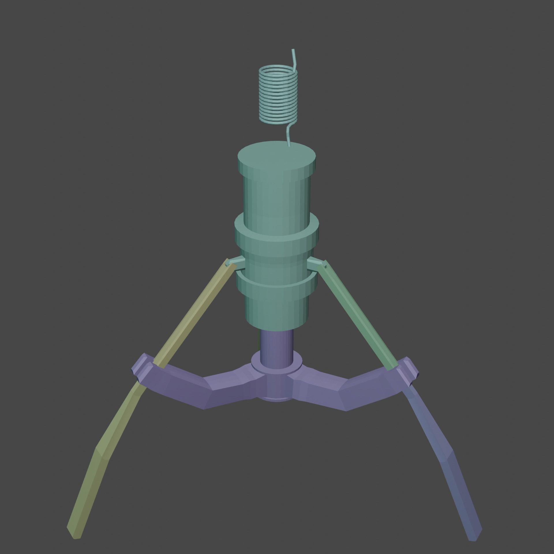 Crane Claw Machine Only Claw 3D model | CGTrader