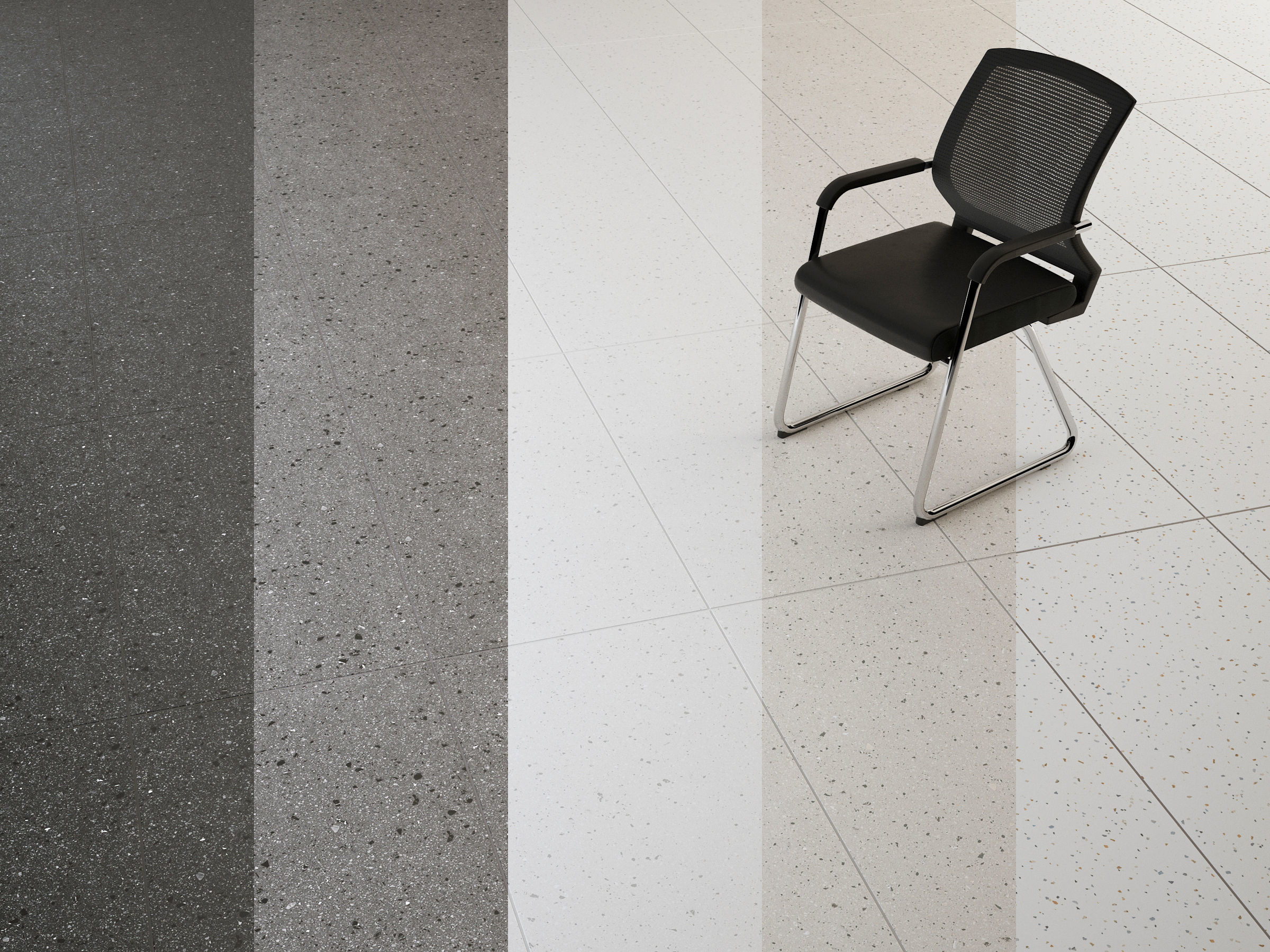 Urban Terrazzo Marble Matt Tile 600 x 1200 mm Texture Map free Texture ...