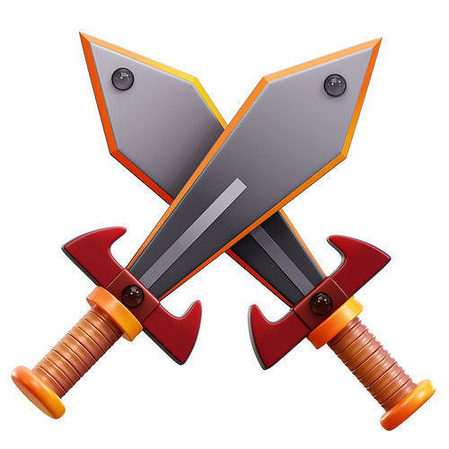 3D model Sword 3D Icon VR / AR / low-poly | CGTrader