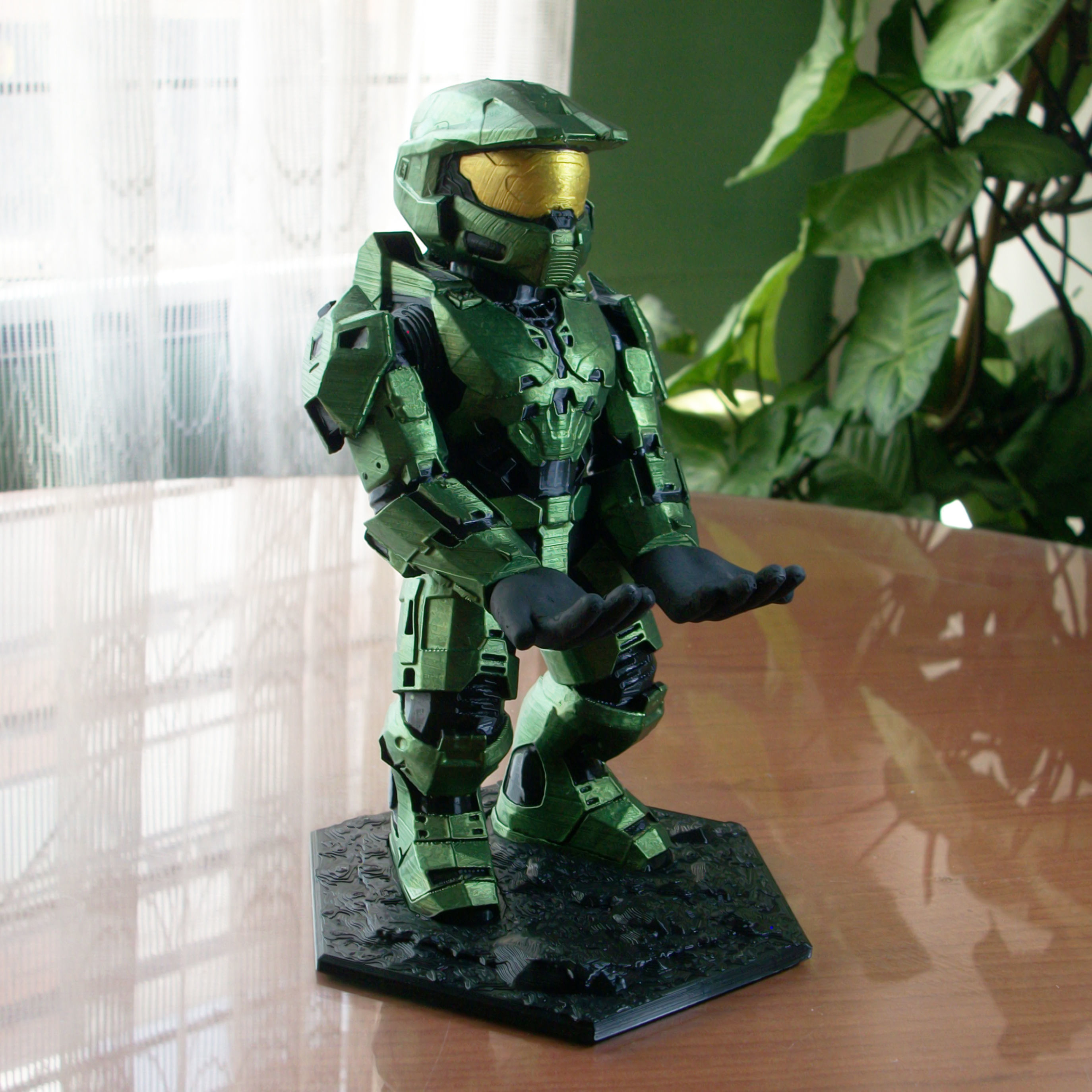 Master Chief Holder - Cable Guy 3D model 3D printable | CGTrader