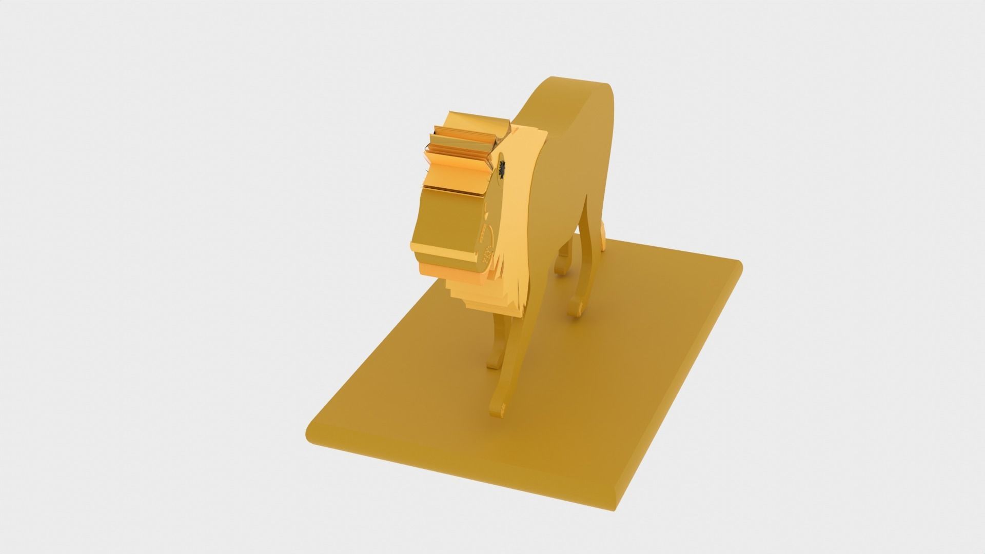 3D model Lion Toy VR / AR / low-poly | CGTrader