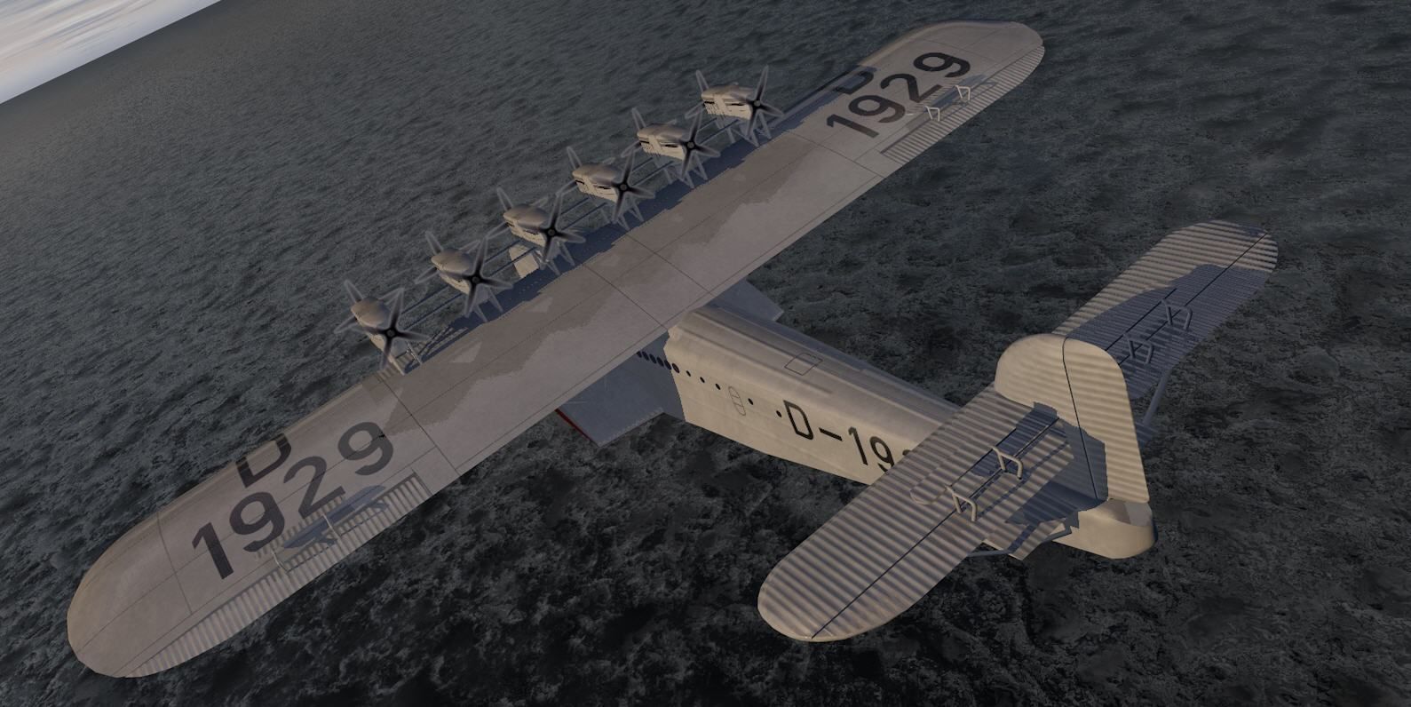 Dornier Do-X 3D model | CGTrader