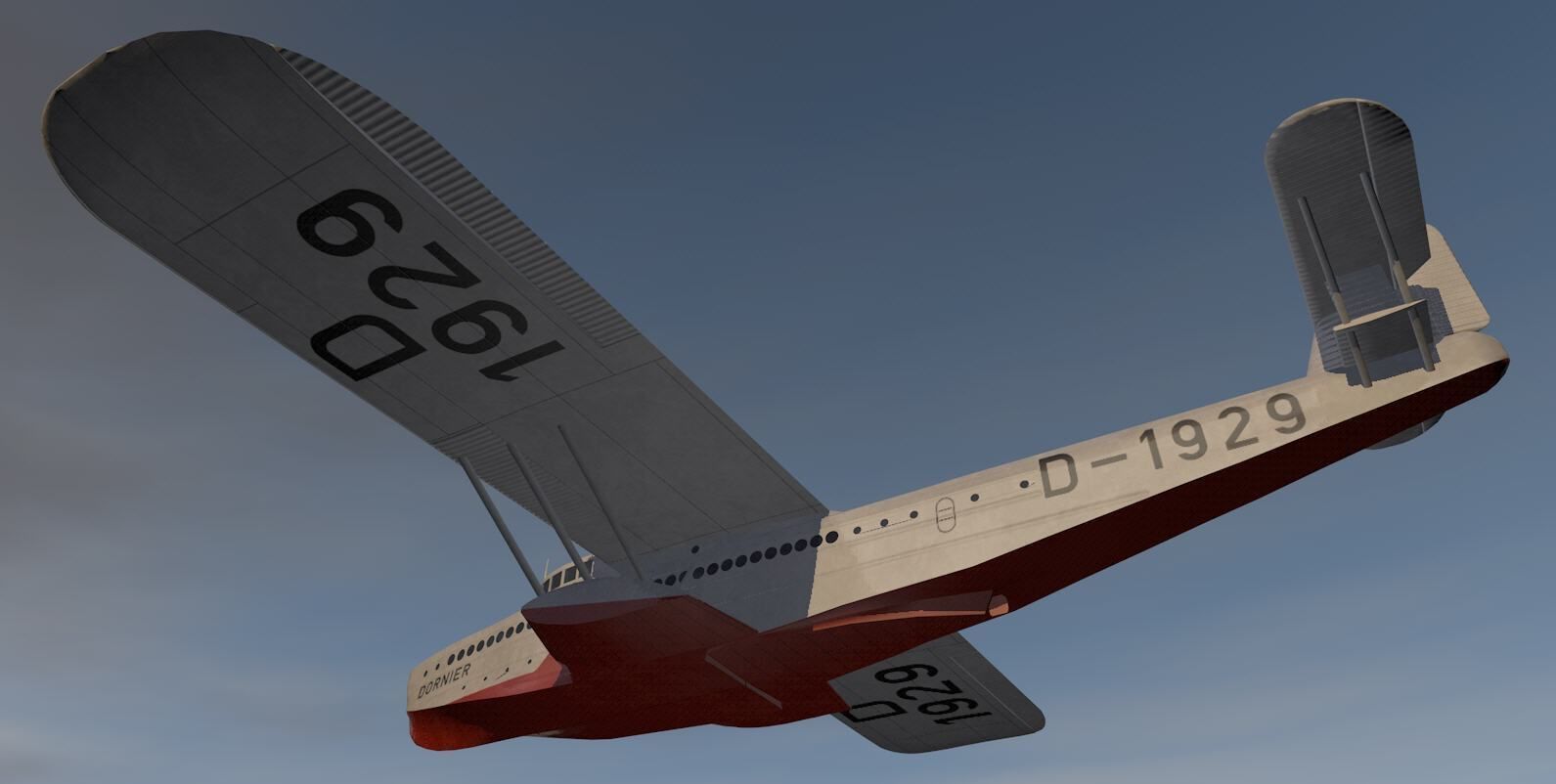 Dornier Do-X 3D model | CGTrader