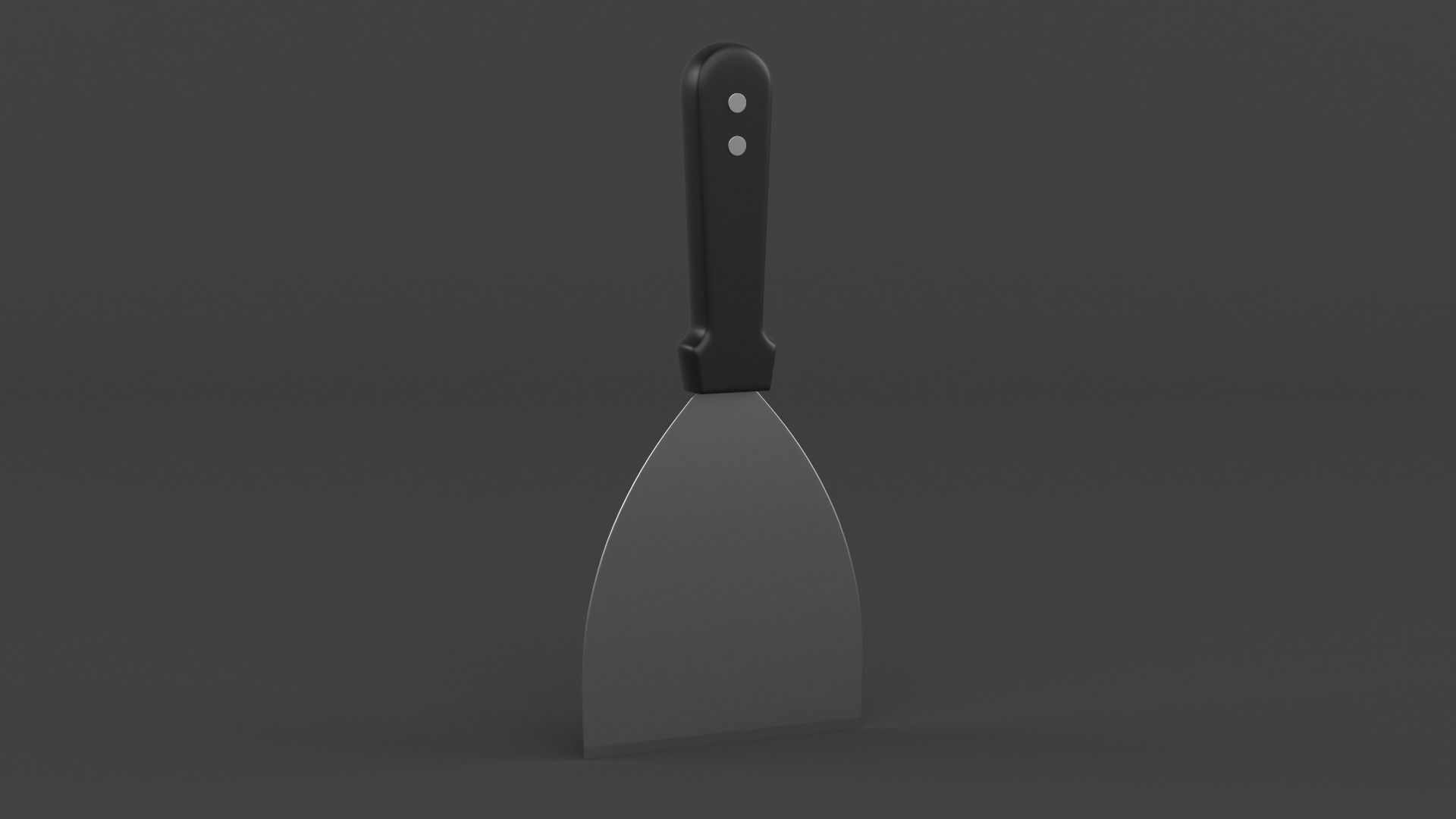Steel Spatula free 3D model | CGTrader