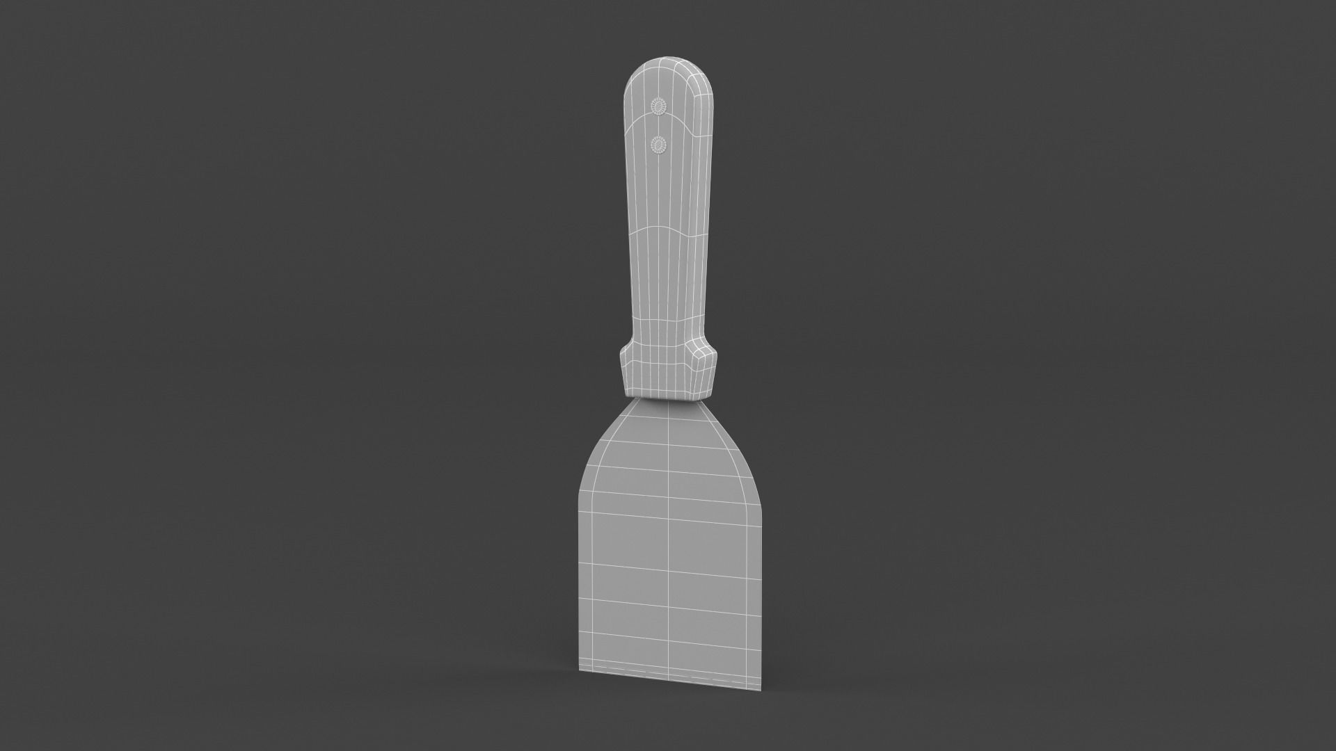 Steel Spatula free 3D model | CGTrader