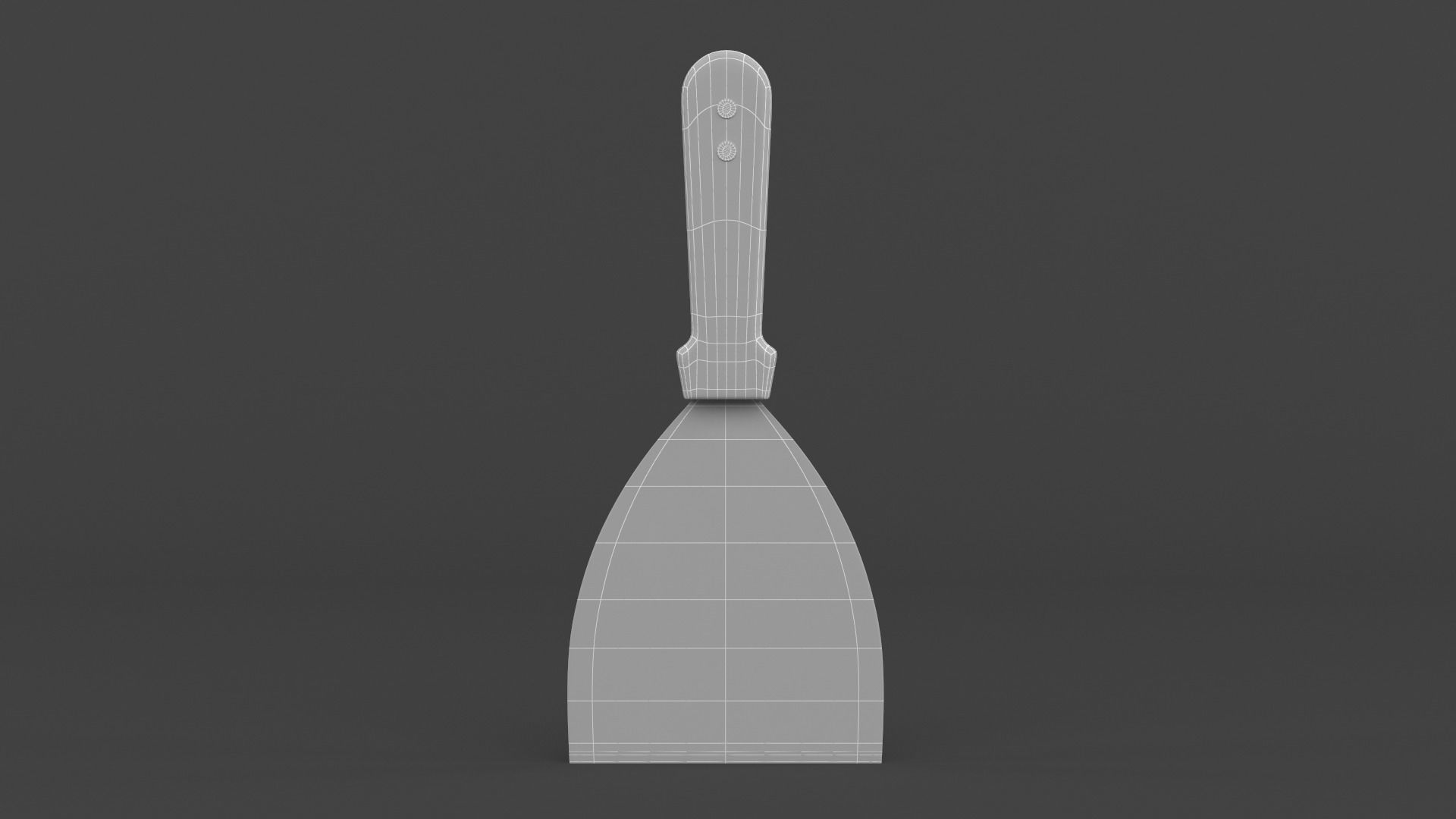 Steel Spatula free 3D model | CGTrader