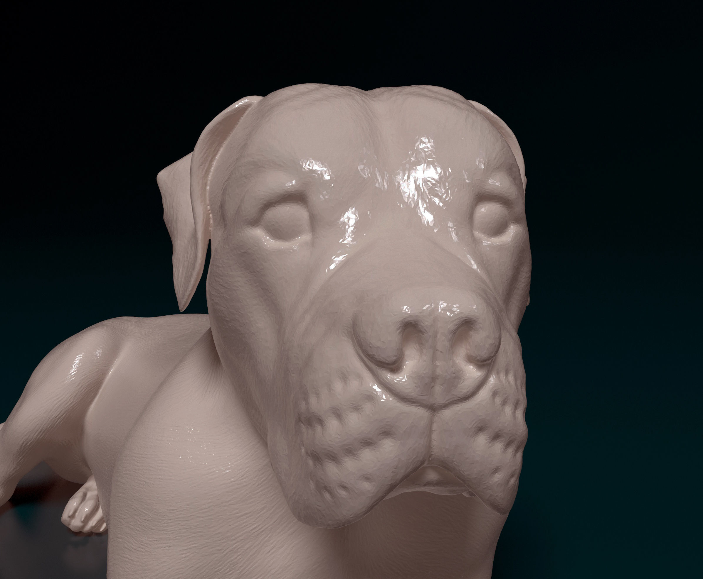 Scott American Bulldog 3D model 3D printable | CGTrader