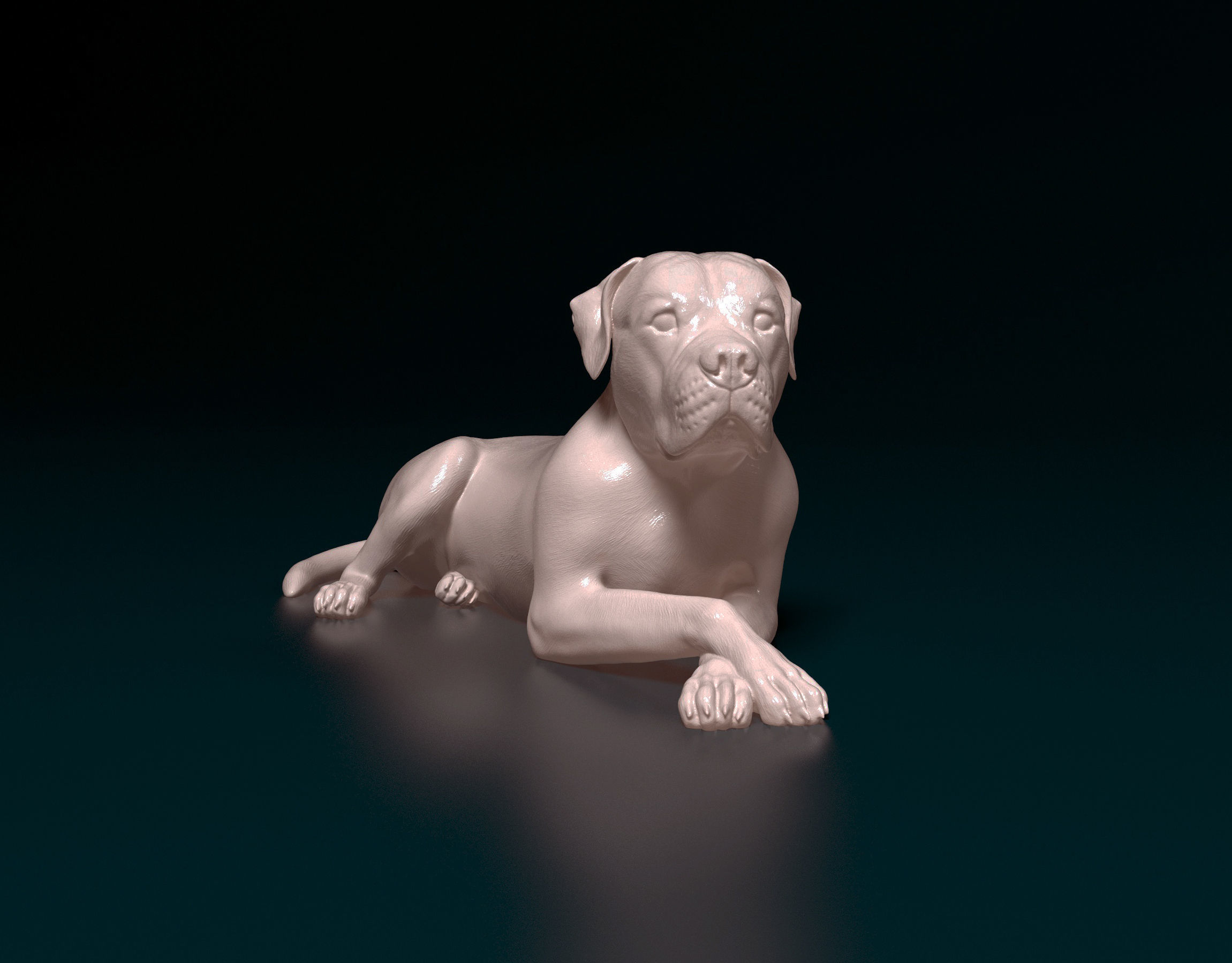 Scott American Bulldog 3D model 3D printable | CGTrader
