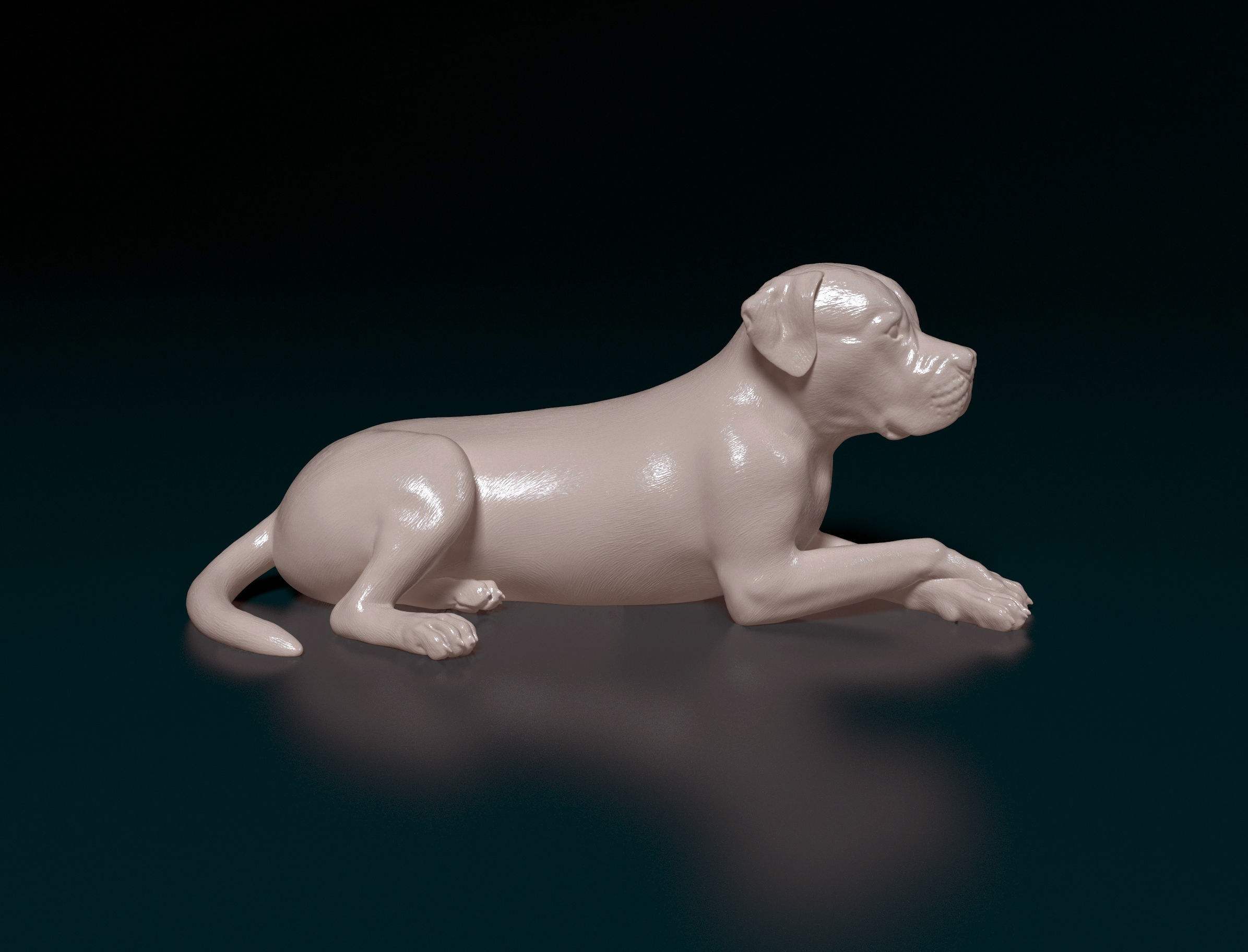 Scott American Bulldog 3D model 3D printable | CGTrader