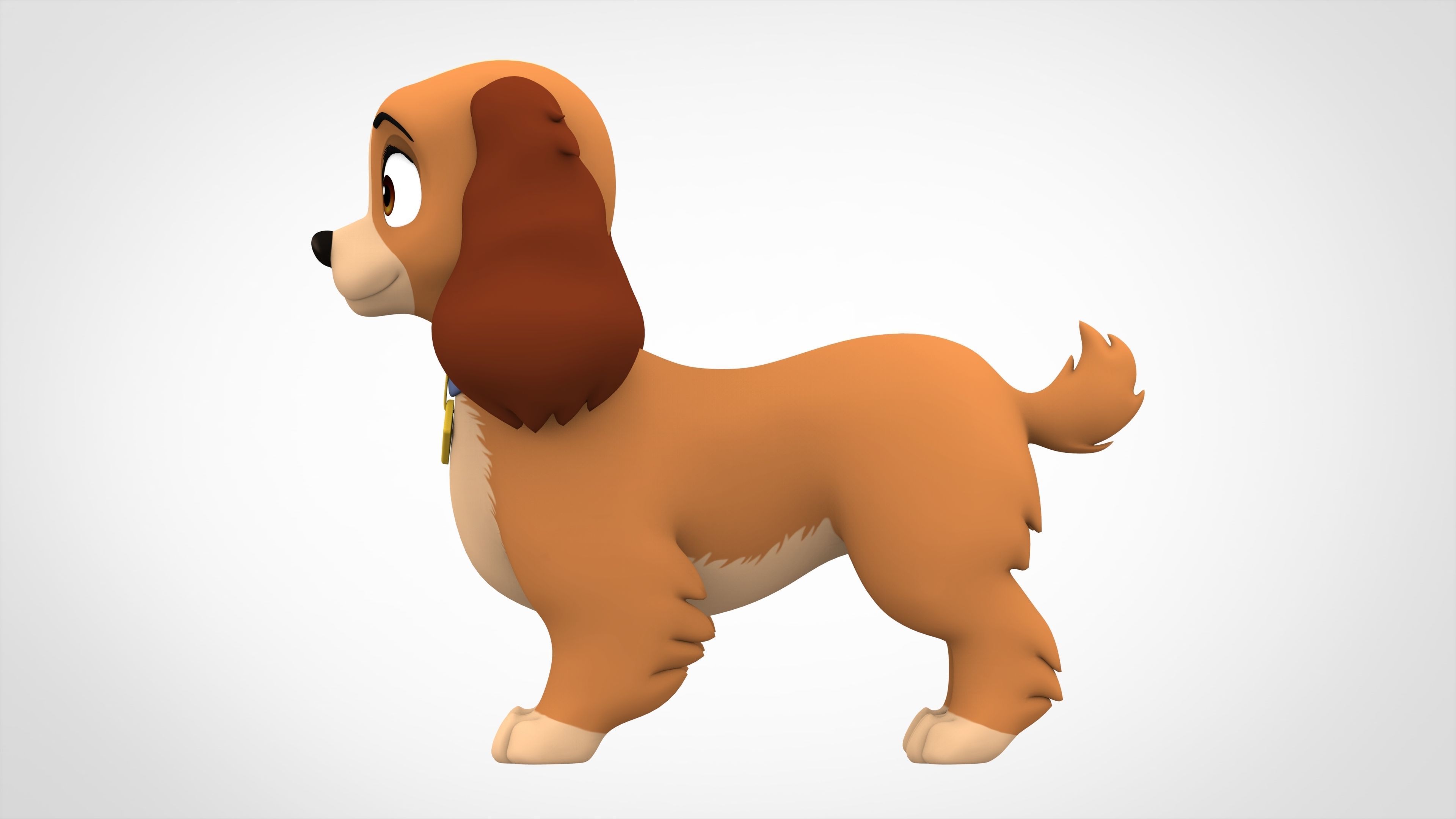 Annette 3D model | CGTrader