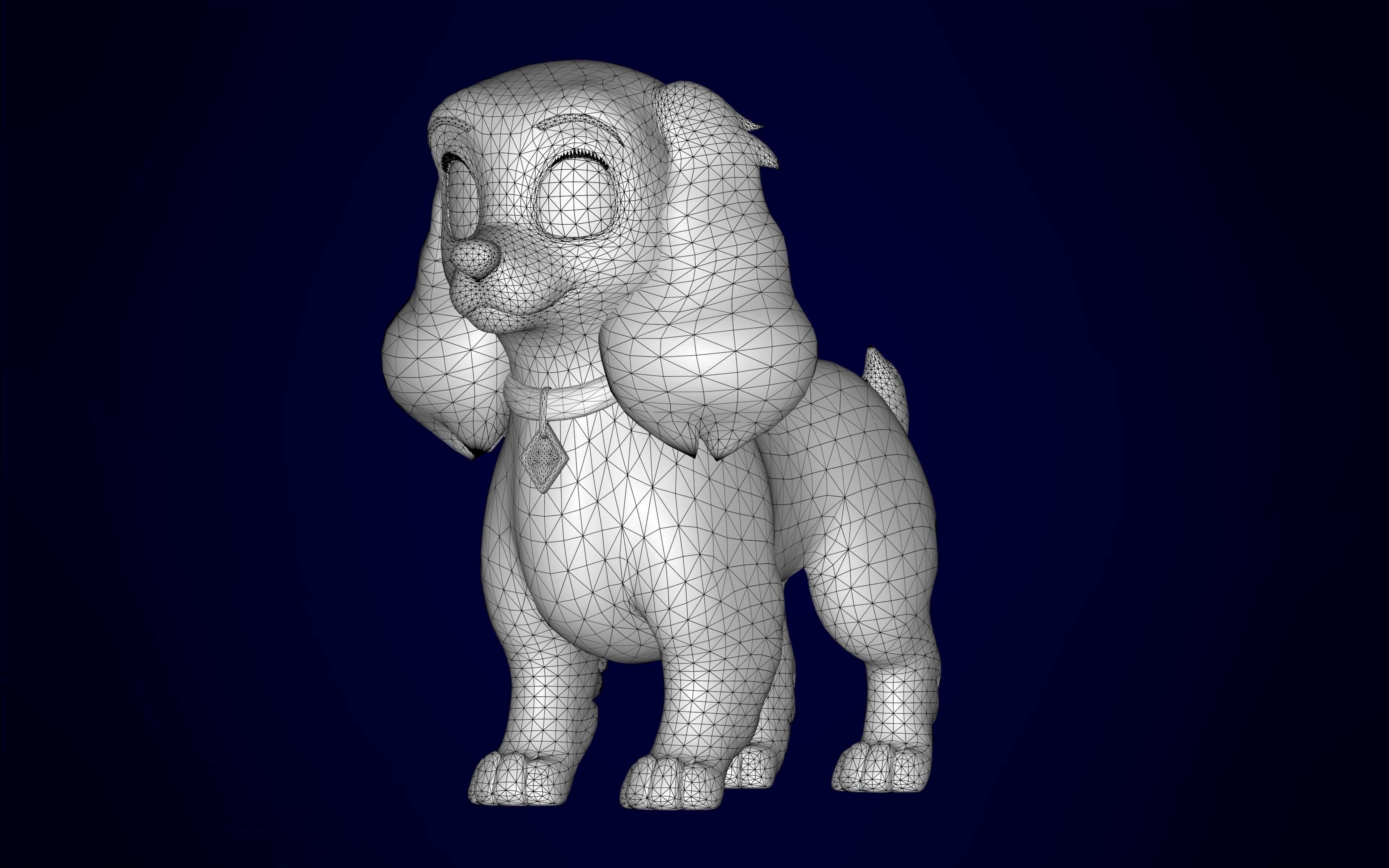 Annette 3D model | CGTrader