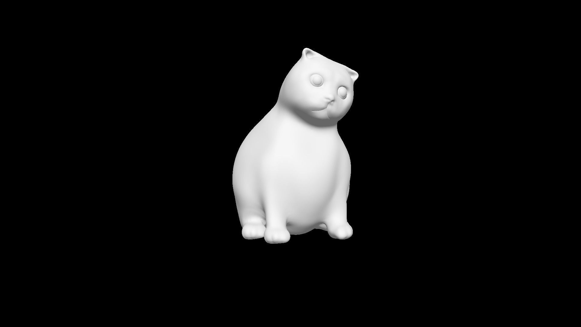 Fat cats 3D model 3D printable | CGTrader