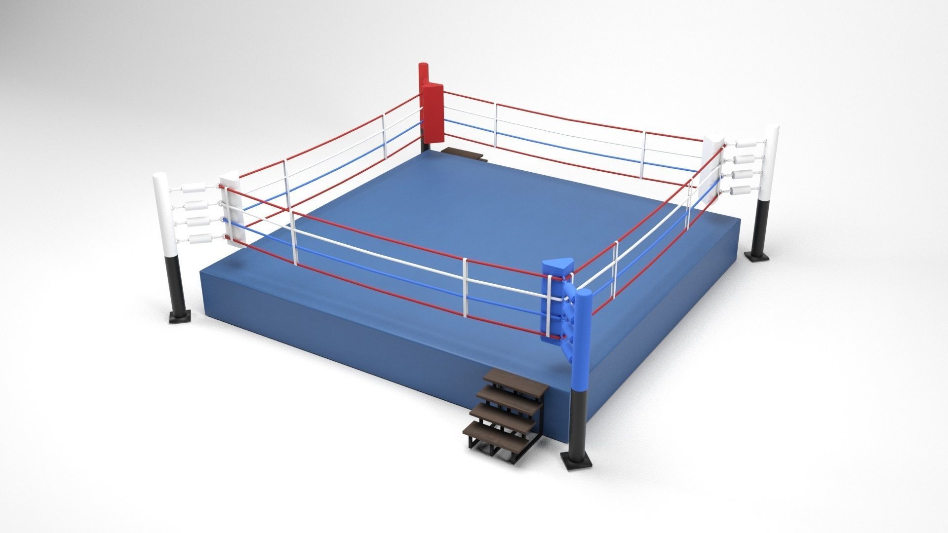 3D model Boxing Ring VR / AR / low-poly rigged | CGTrader