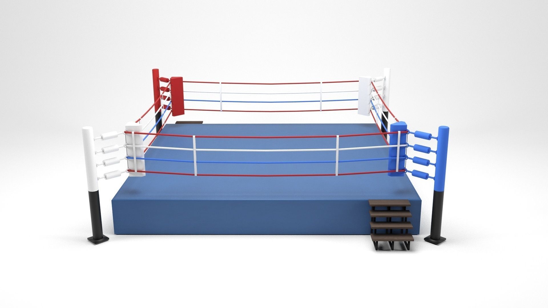 3D model Boxing Ring VR / AR / low-poly rigged | CGTrader