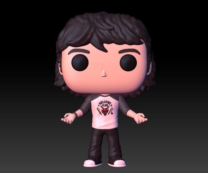 Funko Mike - Stranger Things 3D model 3D printable | CGTrader