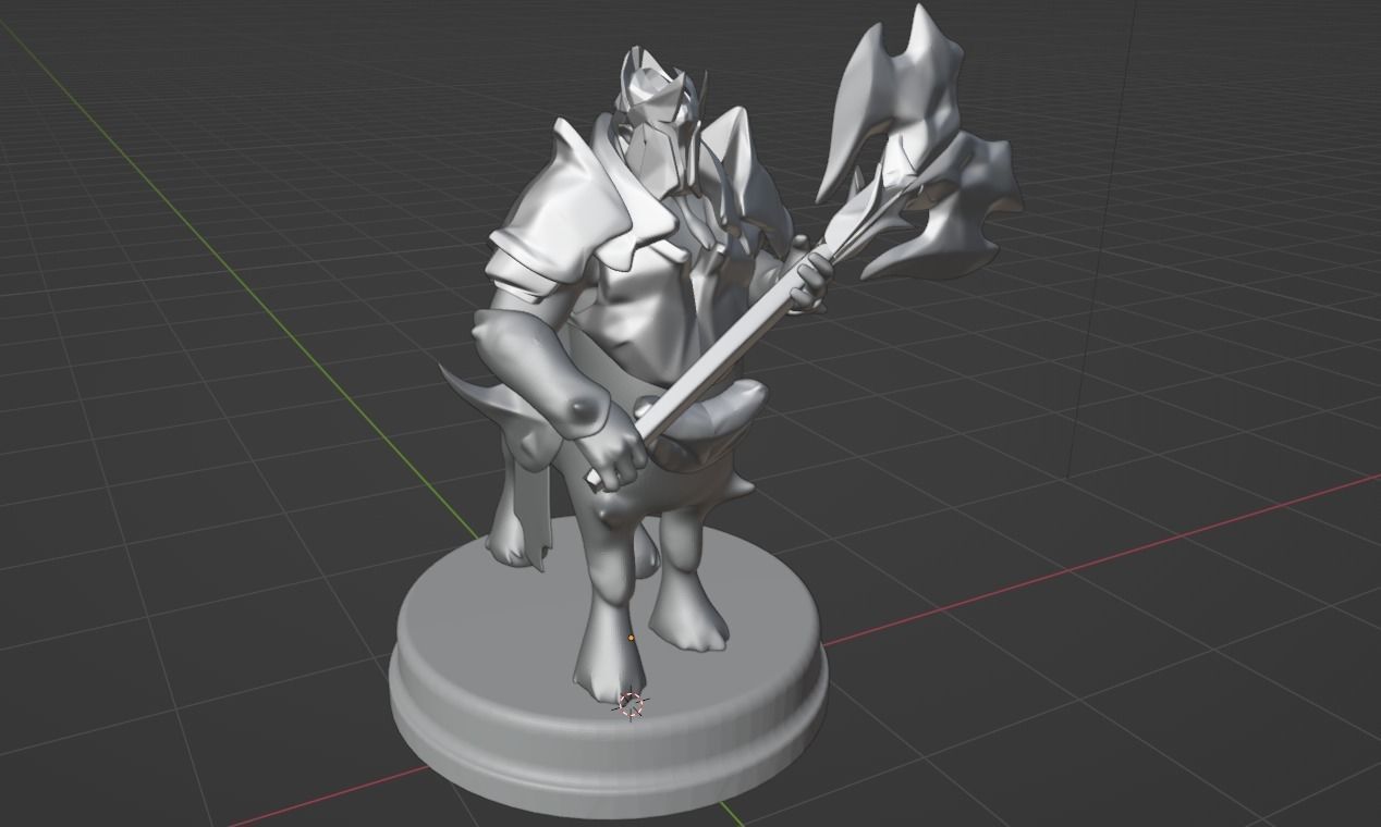 Centaur Warrunner Printable from Dota2 3D model 3D printable | CGTrader