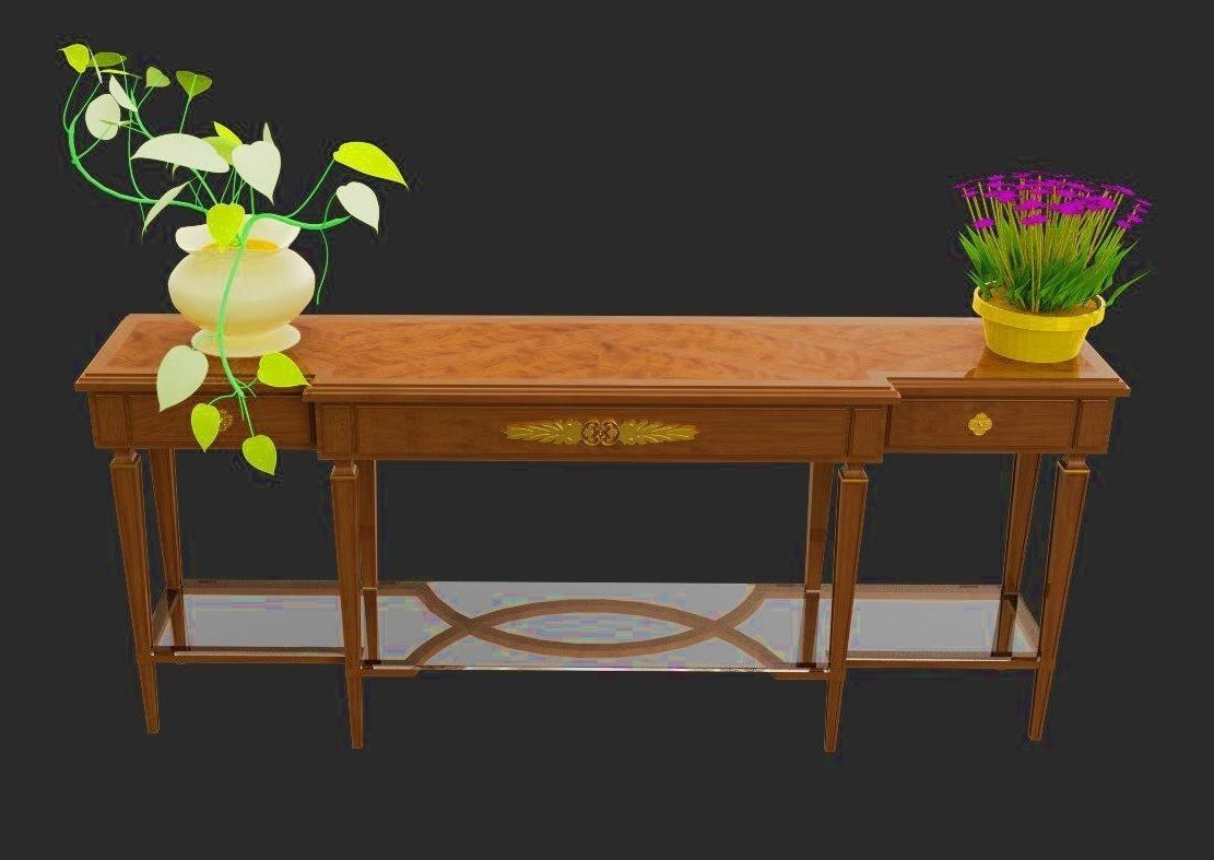 Classical modern Console 3D model | CGTrader