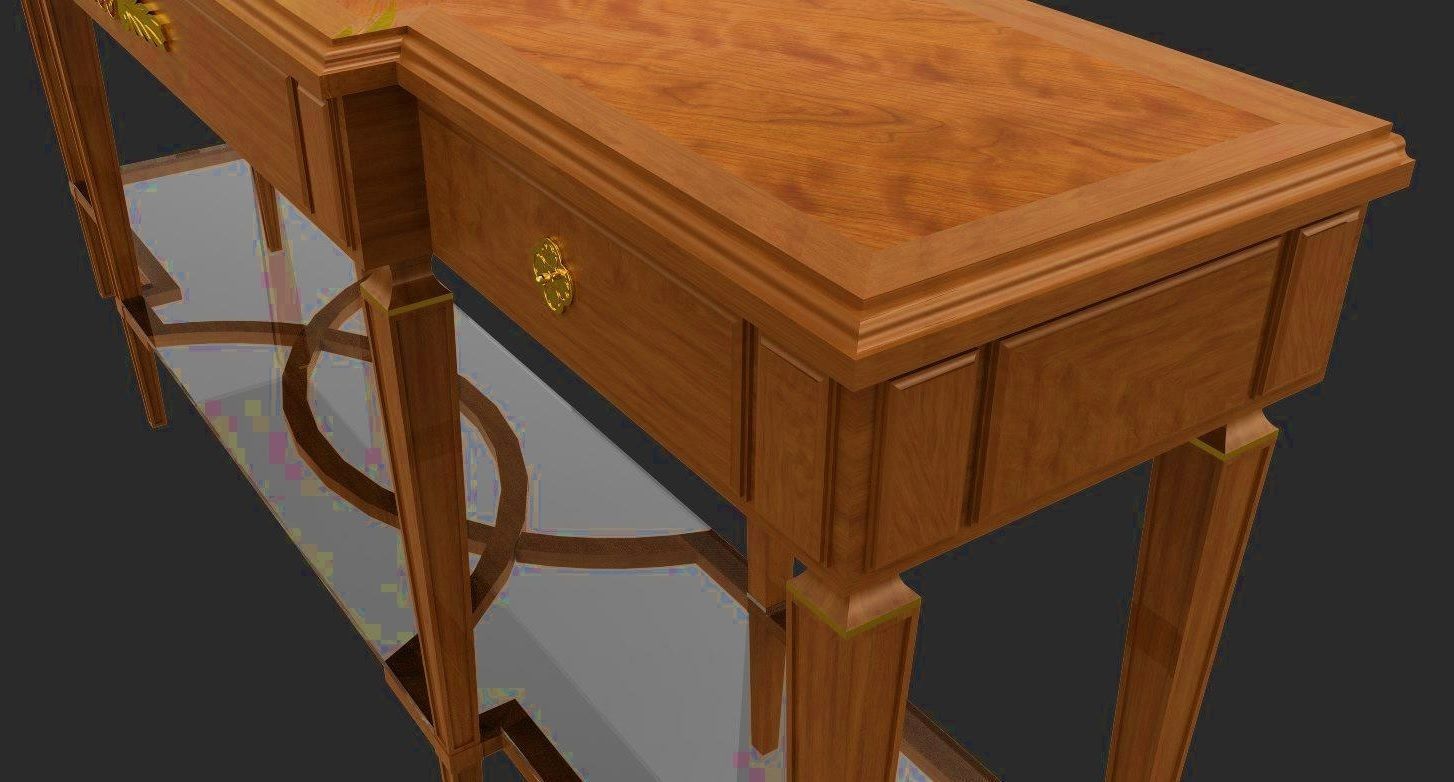 Classical modern Console 3D model | CGTrader