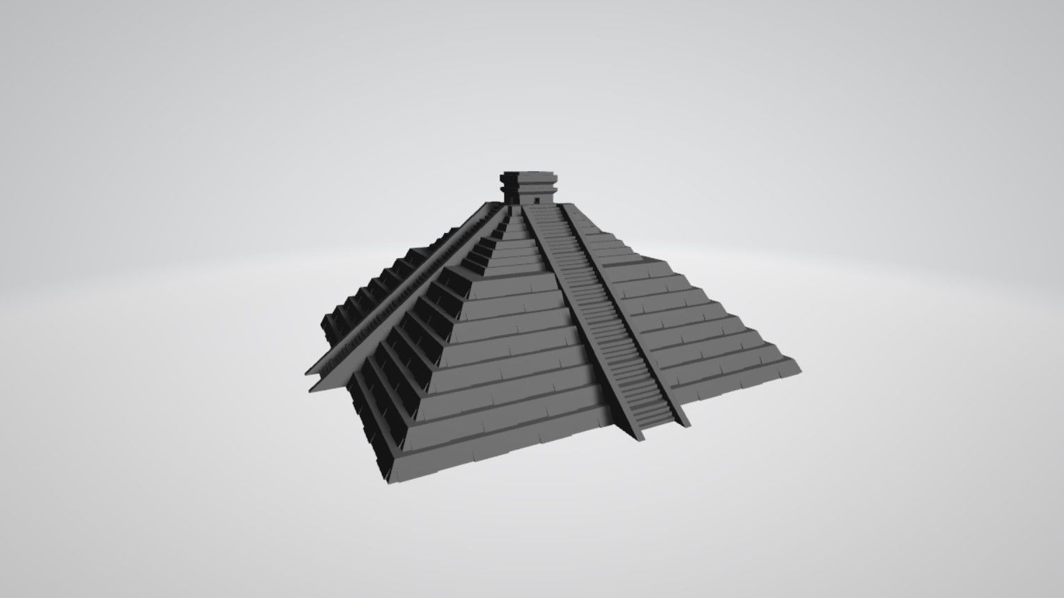 Aztec Temple free 3D model 3D printable | CGTrader