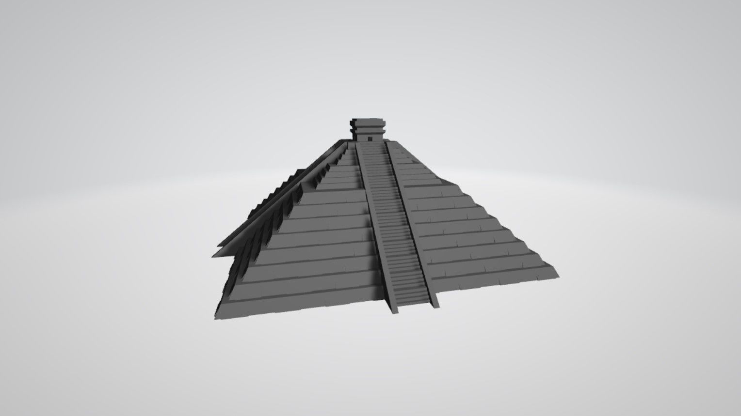 Aztec Temple free 3D model 3D printable | CGTrader