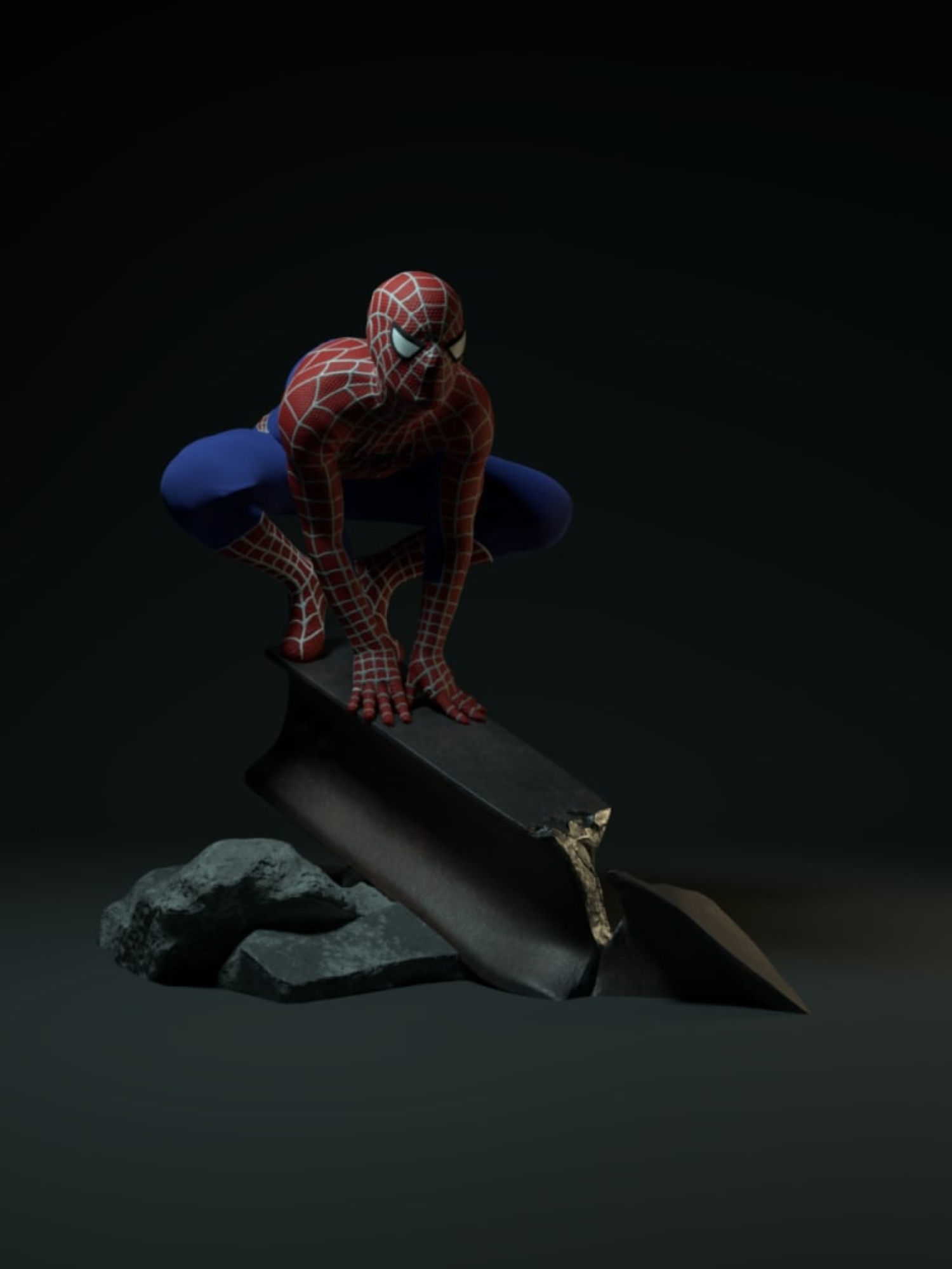Spider man Andrew Garfield 3D model 3D printable | CGTrader