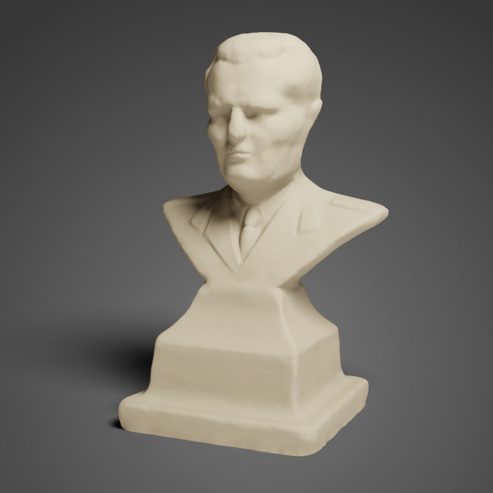 Bust of Josip Broz Tito - 3D printing 3D model 3D printable | CGTrader