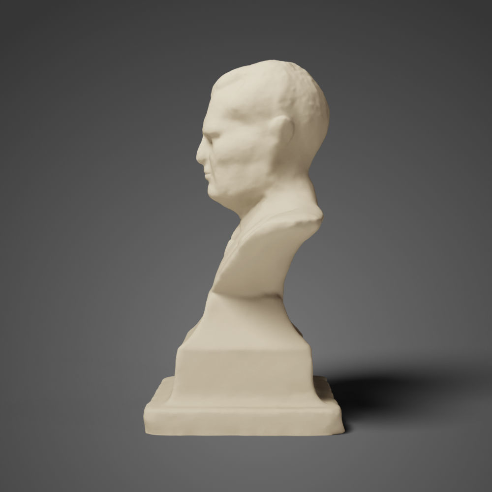 Bust of Josip Broz Tito - 3D printing 3D model 3D printable | CGTrader