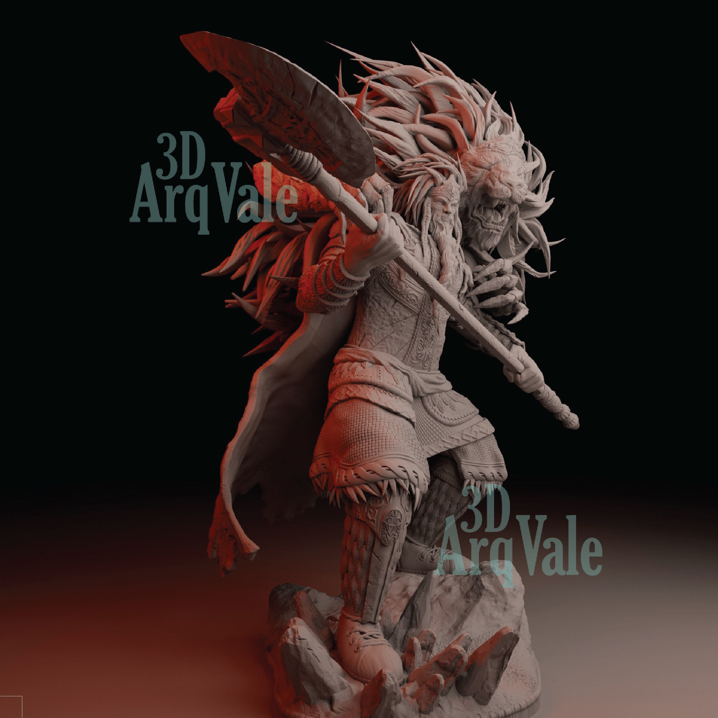 Godfrey - The First Elden Lord - Elden Ring 3D model 3D printable ...