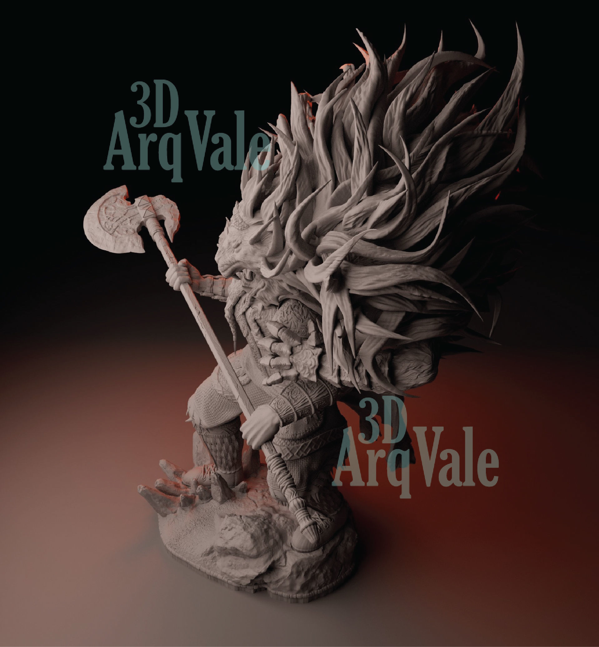 Godfrey - The First Elden Lord - Elden Ring 3D model 3D printable ...