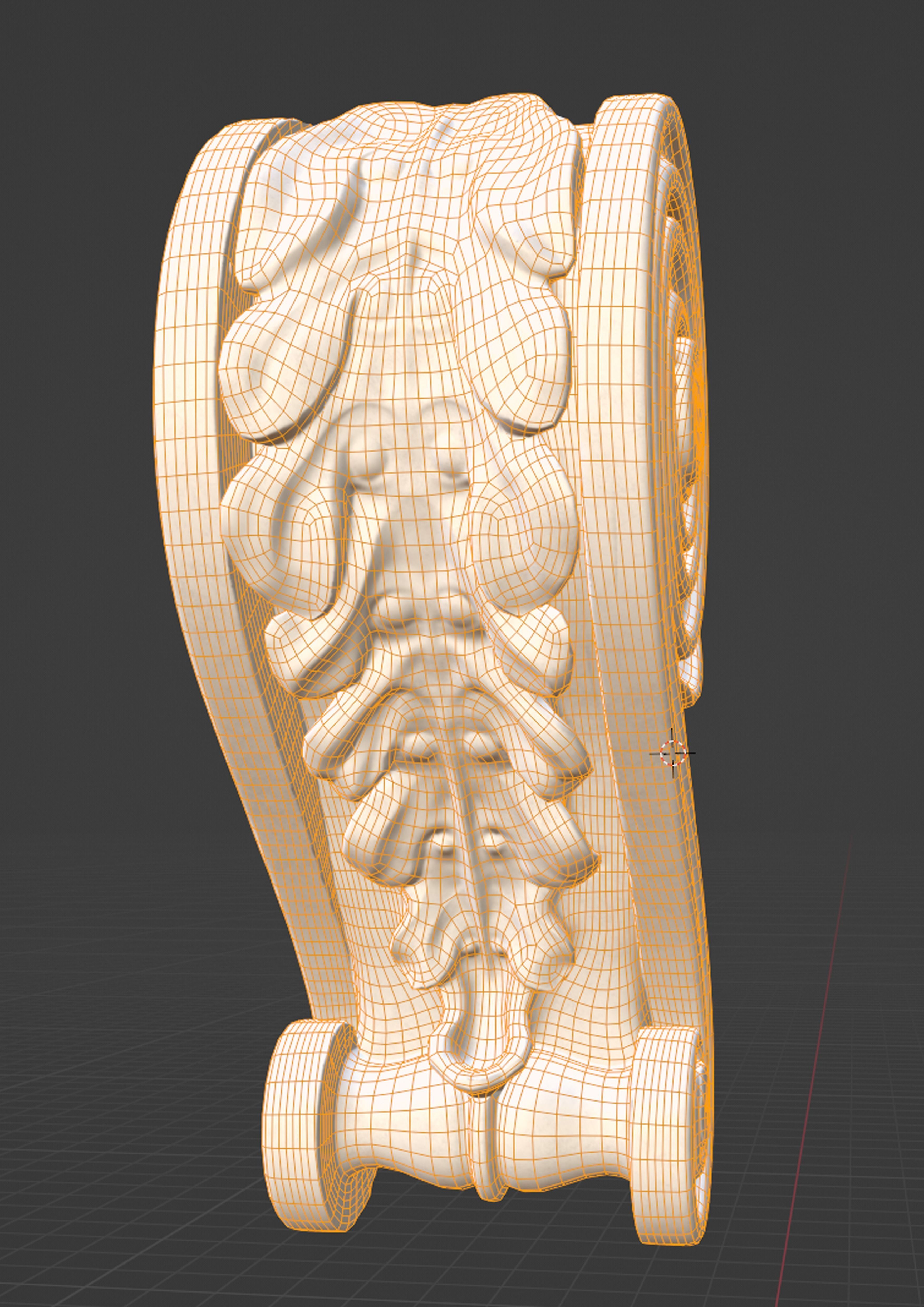 3D model buttress marble corbel VR / AR / low-poly | CGTrader