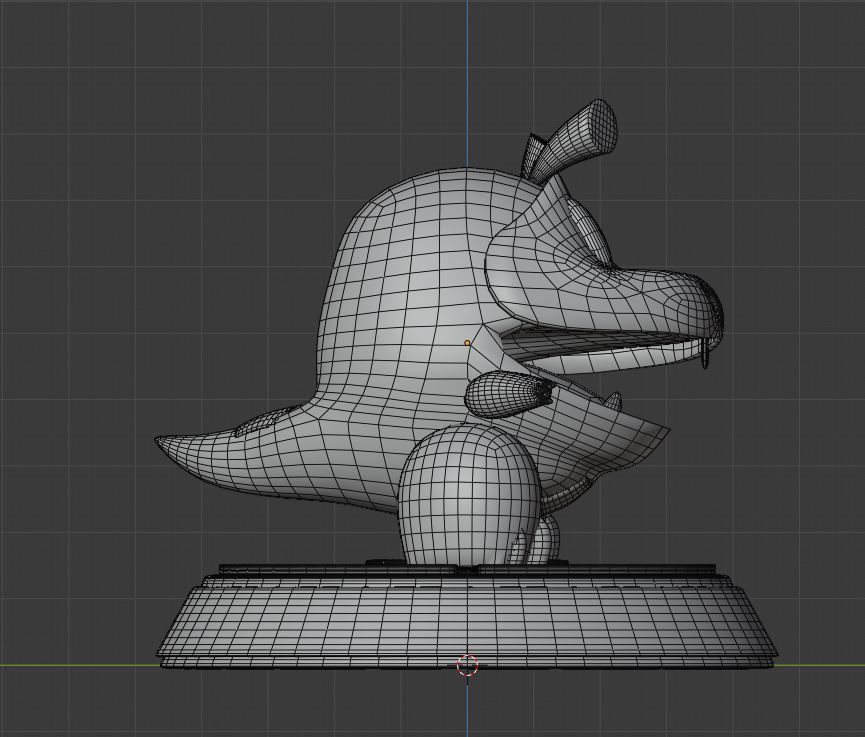Fuecoco - Pokemon 3D model rigged | CGTrader