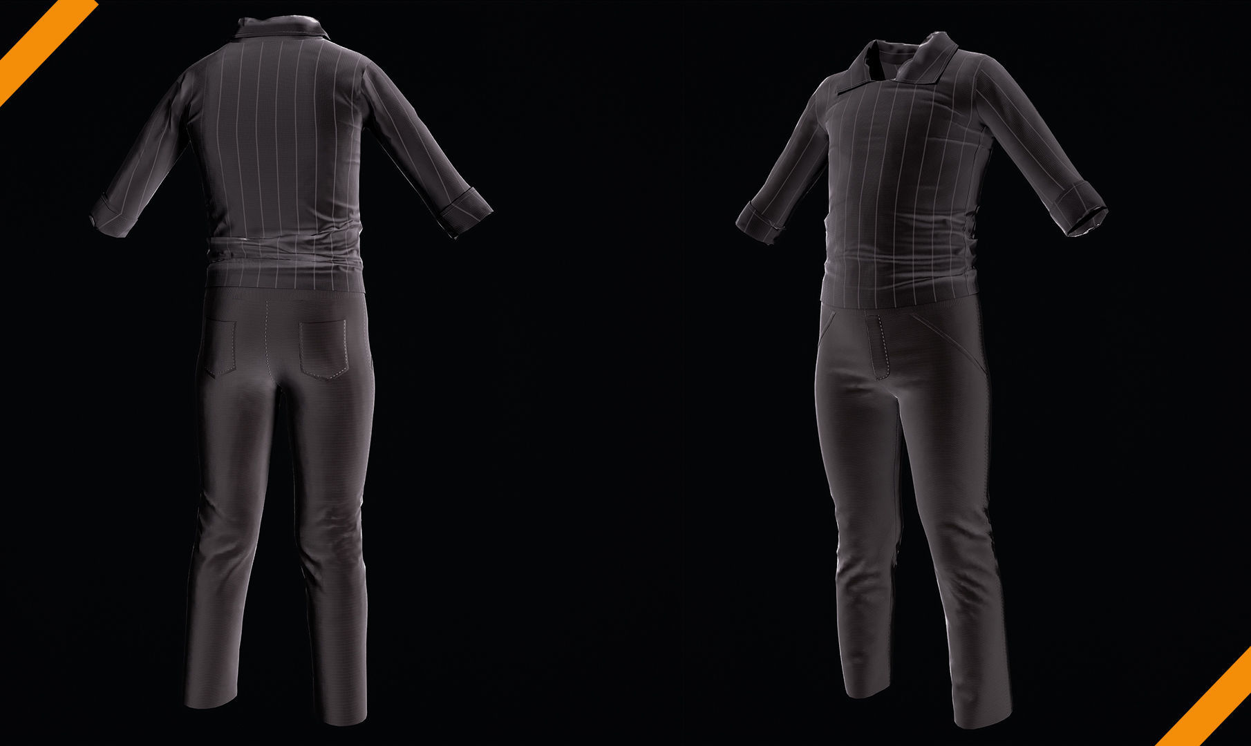 3D model Boys clothes VR / AR / low-poly | CGTrader