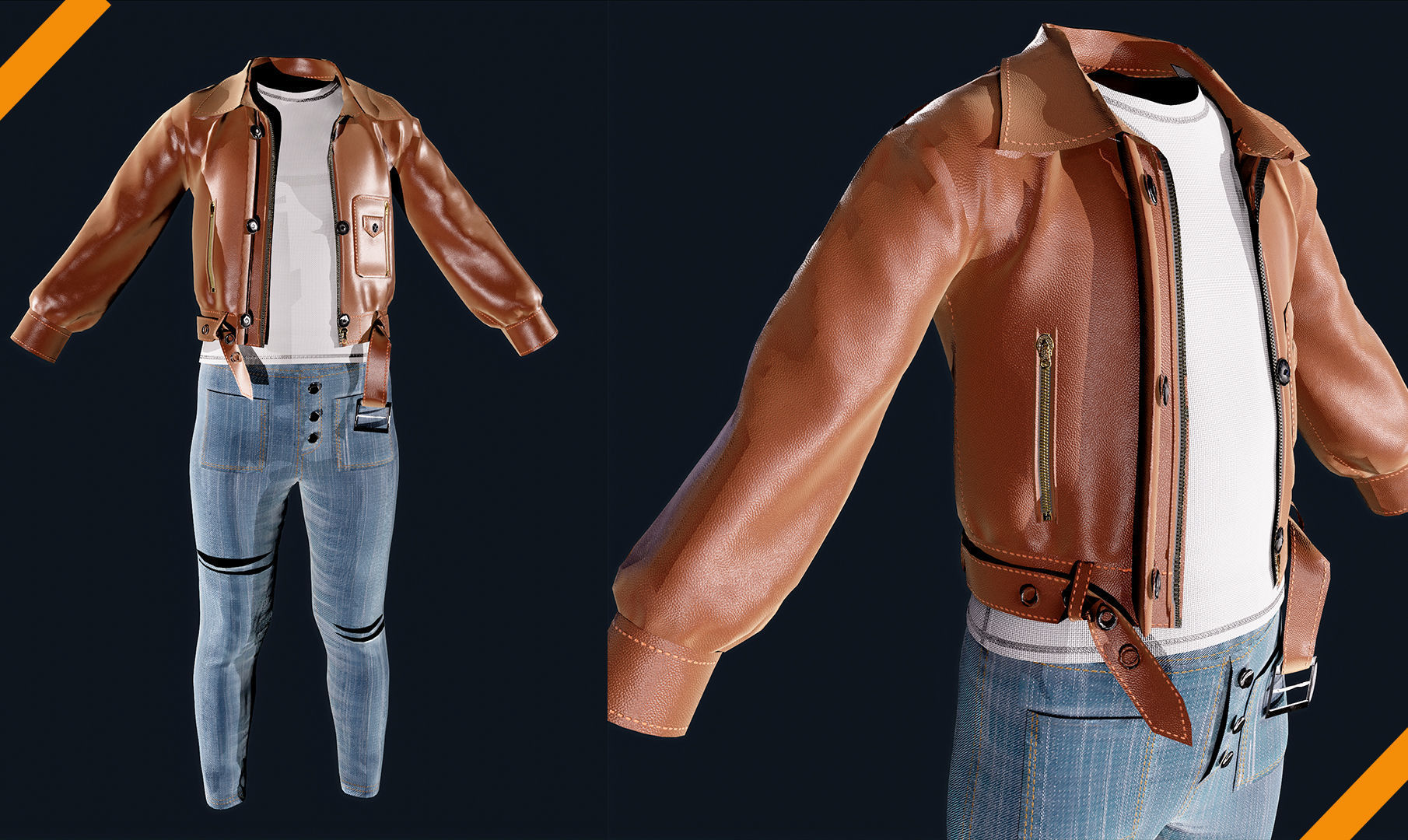 3D model Boys clothes VR / AR / low-poly | CGTrader