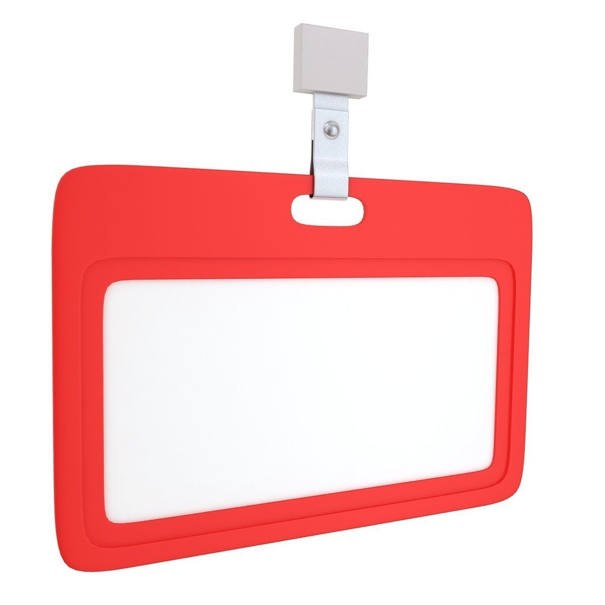 ID badge 3D model | CGTrader